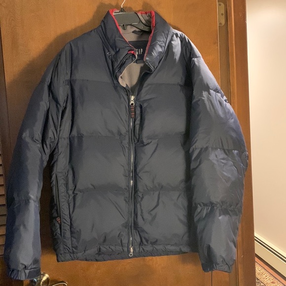 GAP | Jackets & Coats | Mens Gap Puffer Down Jacket Has Tiny Rip Size ...